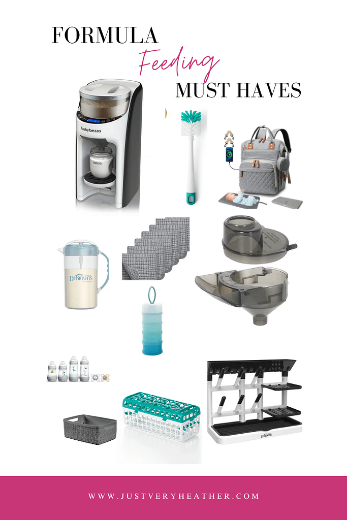 Formula Feeding Tips: Must-Have Items for Your Baby Registry - Just ...